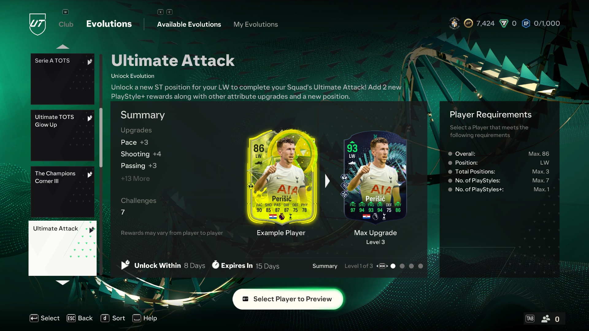 EA FC 24 Ultimate Attack Evolution Guide: Best Players to Use, Requirements & All Upgrades - The ...
