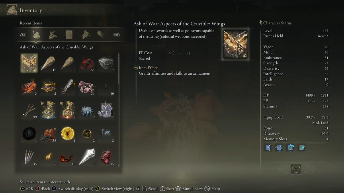 How to Get Aspects of Crucible Wings in Elden Ring: Shadow of the ...