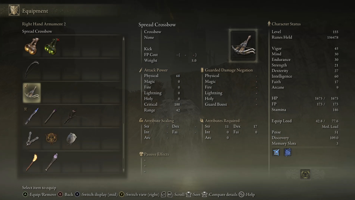 How to Get the Spread Crossbow in Elden Ring: Shadow of the Erdtree