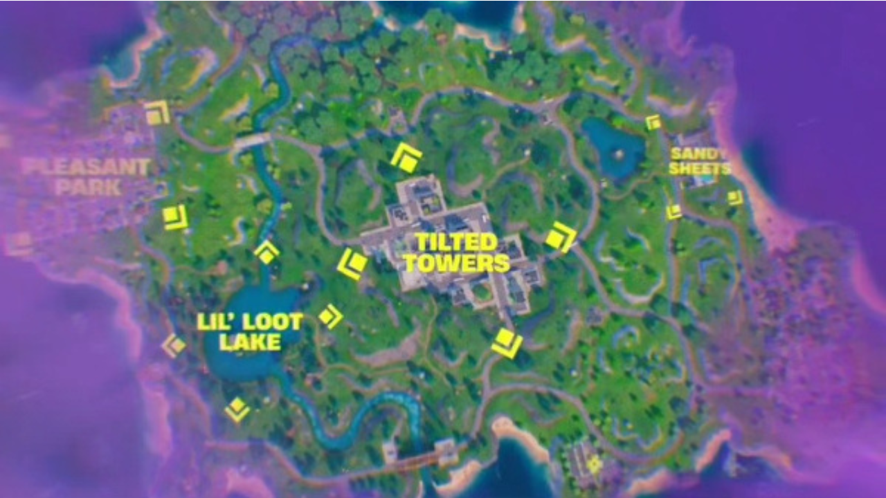 Every OG POI in Fortnite Reload, Listed - The Escapist