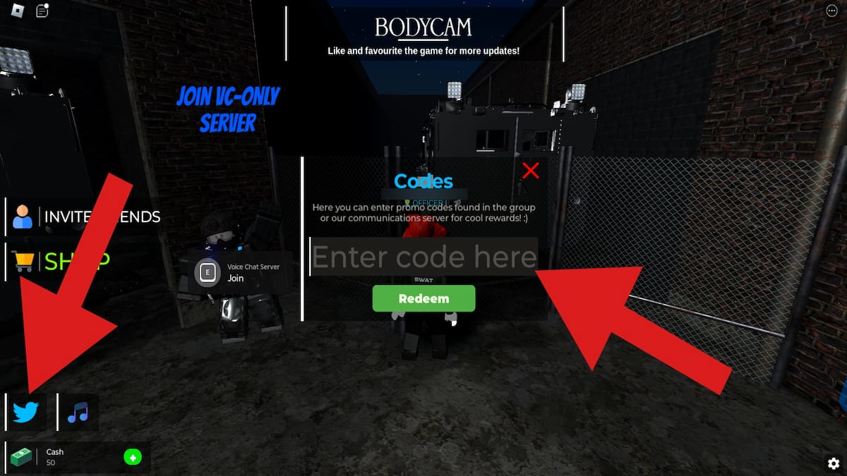 Roblox Bodycam Codes (March 2024) - The Escapist