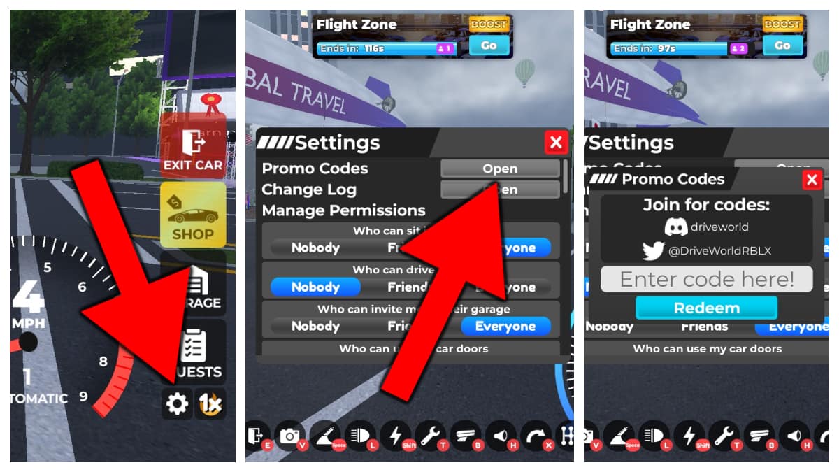 Roblox Drive World Codes (March 2025) - The Escapist