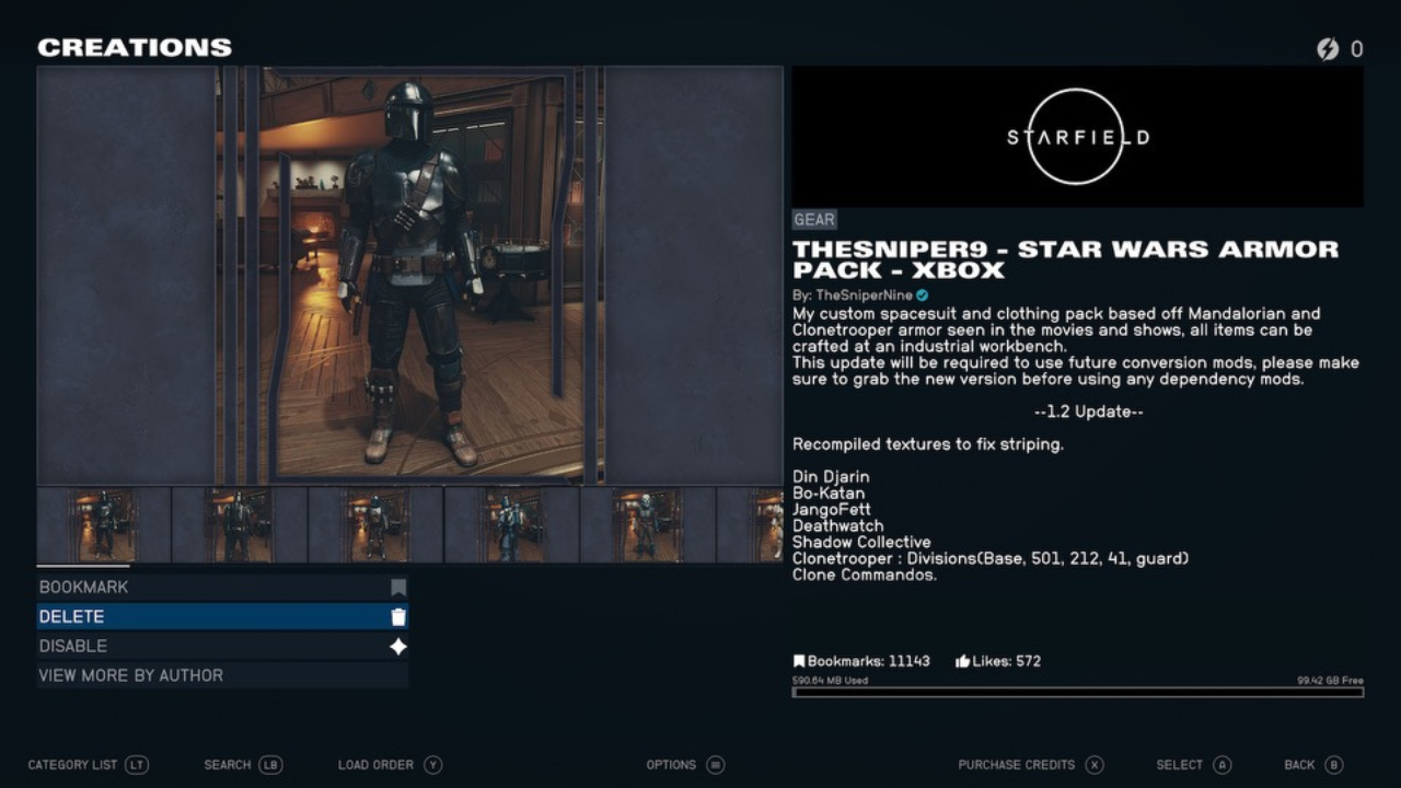 The Best Star Wars Mods for Starfield - The Escapist
