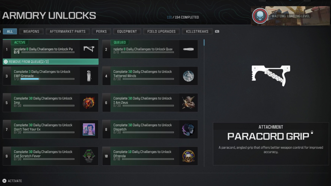 How To Unlock the Paracord Grip & Quartermaster Suppressor in MW3 Season 5