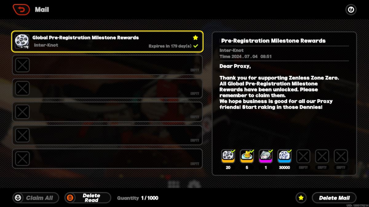 How to Redeem Pre-Registration Rewards in Zenless Zone Zero