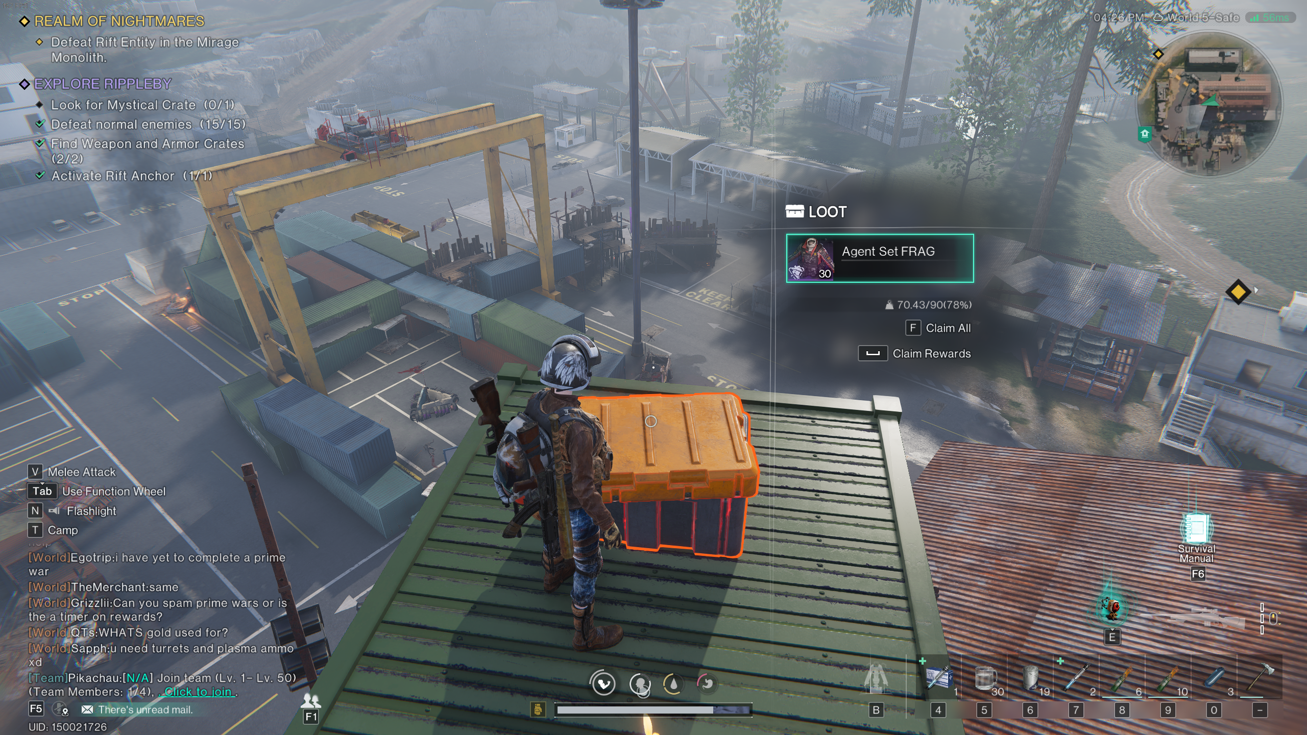All Rippleby Crate Locations in Once Human - The Escapist