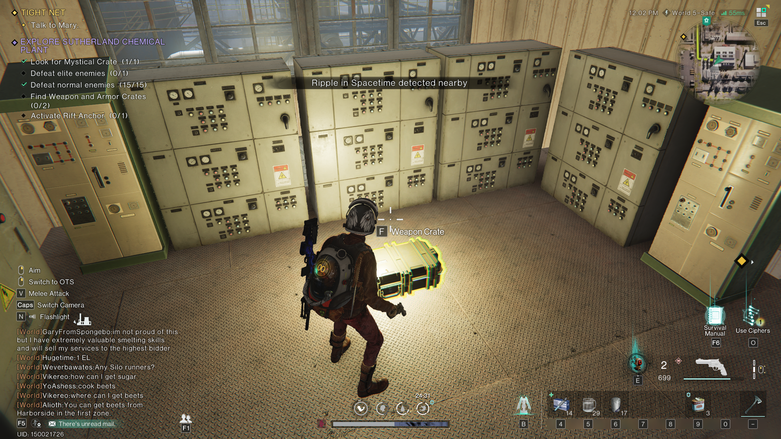 All Sutherland Chemical Plant Crate Locations in Once Human - The Escapist