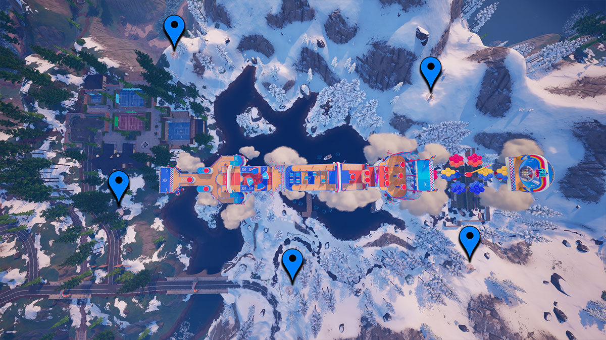 Where To Find Bean Idols in Fortnite and Start the Fall Guys Mode