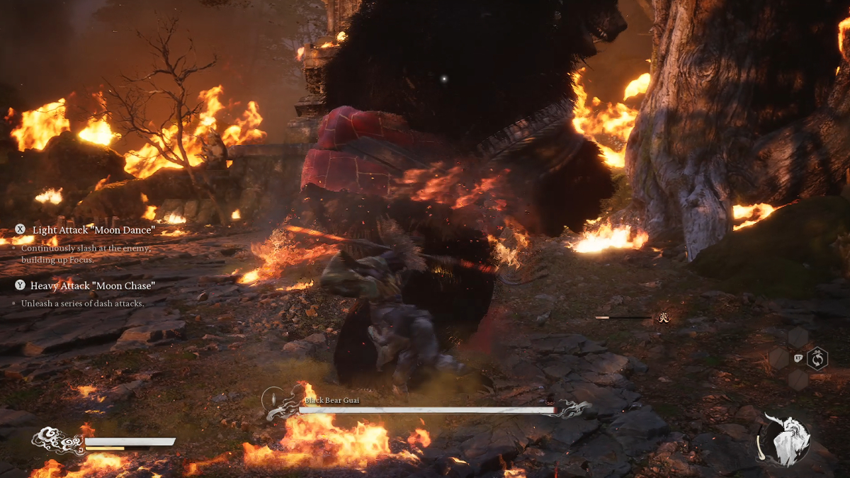 How To Beat Black Bear Guai in Black Myth: Wukong