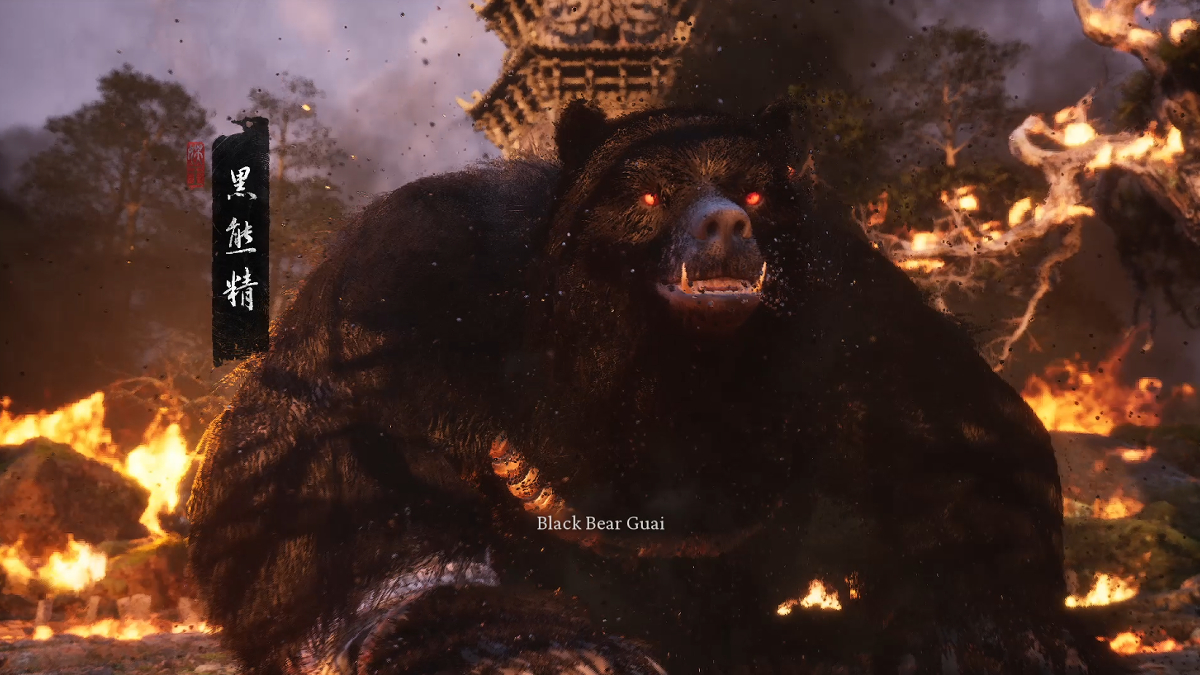 How To Beat Black Bear Guai in Black Myth: Wukong