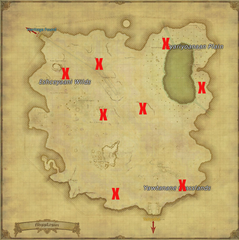 All Treasure Map Locations in FFXIV Dawntrail - The Escapist