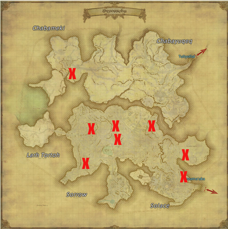 All Treasure Map Locations in FFXIV Dawntrail - The Escapist