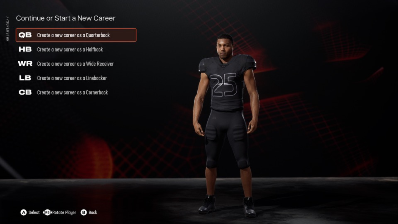 Best Archetypes To Choose in Madden NFL 25 Superstar Mode