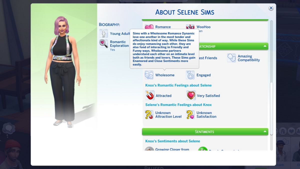 What Every Romance Dynamic in The Sims 4 Lovestruck Means - The Escapist