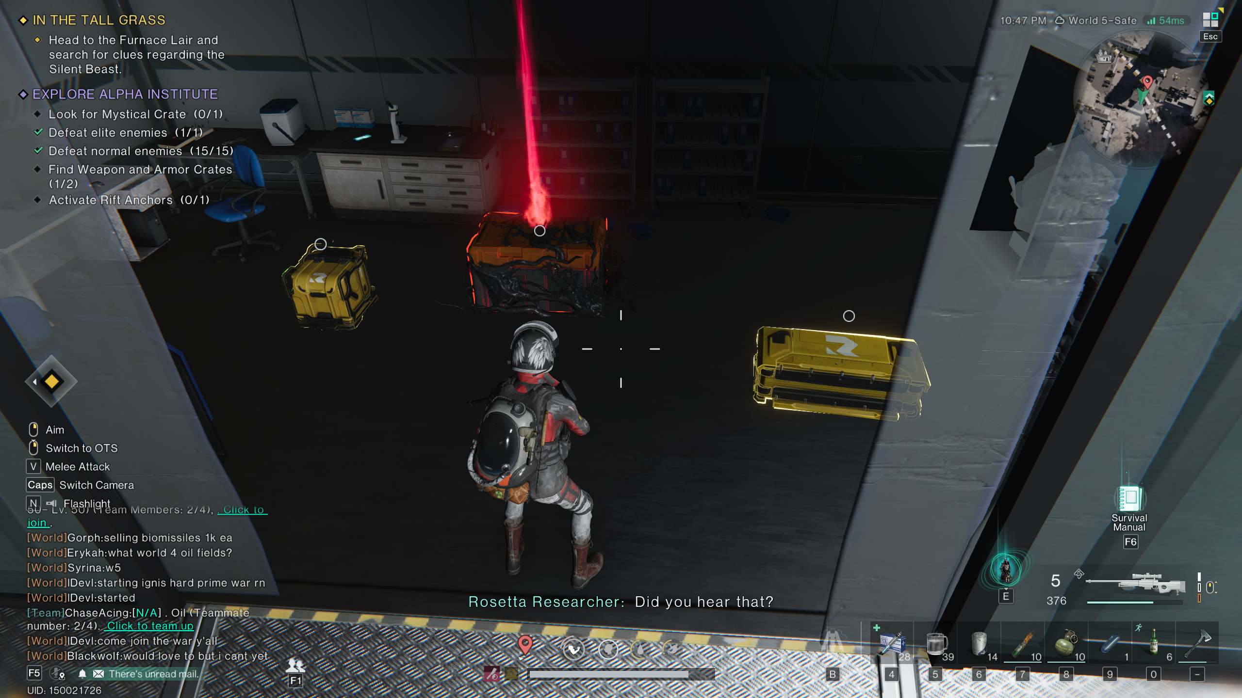 All Alpha Institute Crate Locations in Once Human - The Escapist