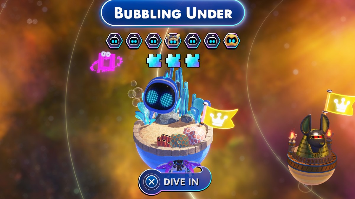 Astro Bot Bubbling Under Walkthrough & Collectibles - The Escapist
