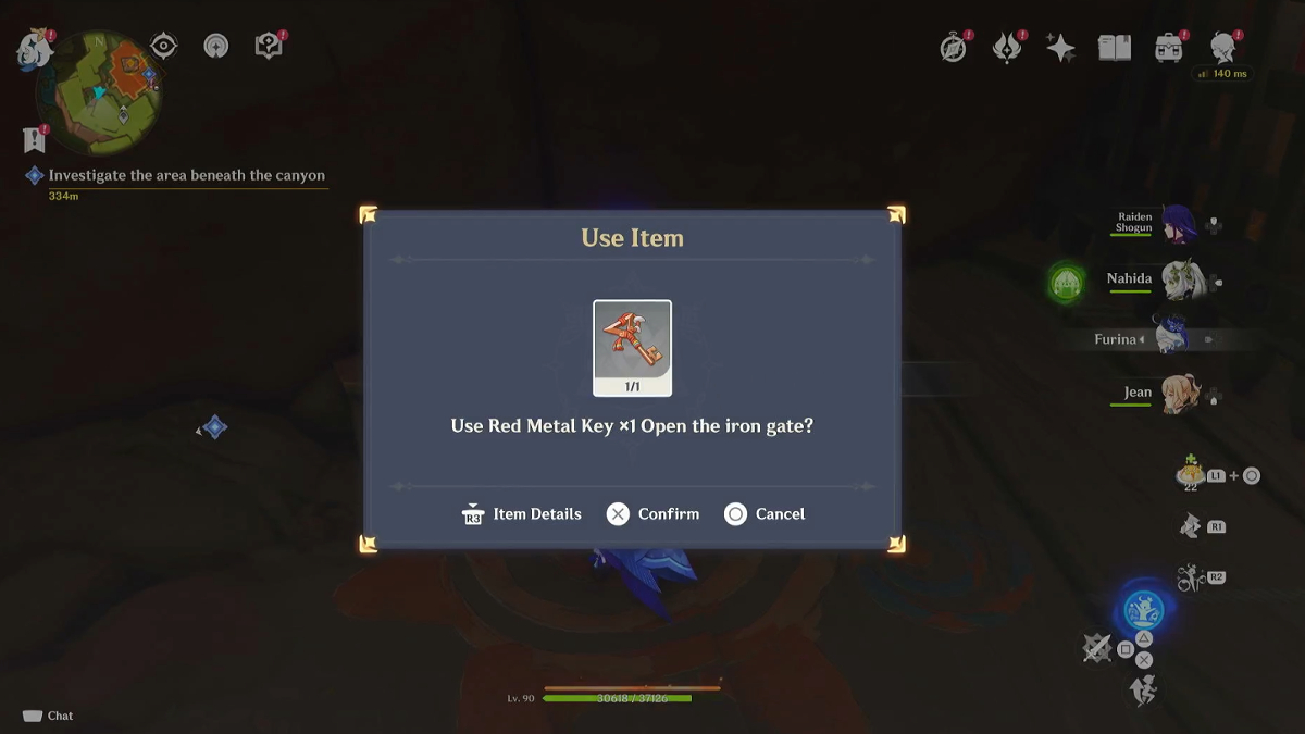 How To Get & Use Red Metal Key in Genshin Impact