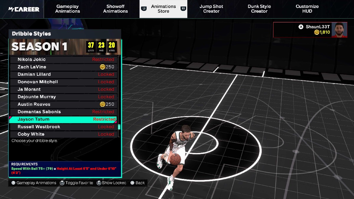 Best Dribble Style to Choose in NBA 2K25