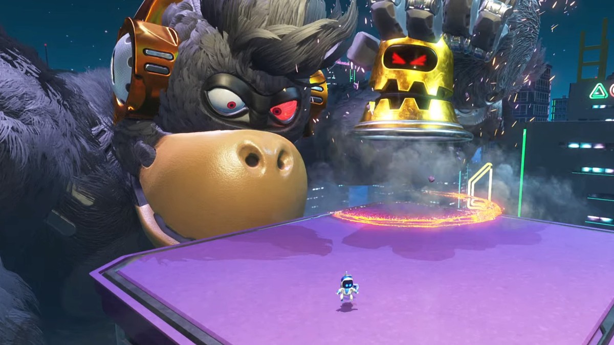 Astro Bot Gorilla Nebula Walkthrough & Collectibles