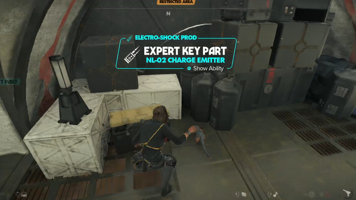 How To Steal NL-02 Charge Emitter in Star Wars Outlaws