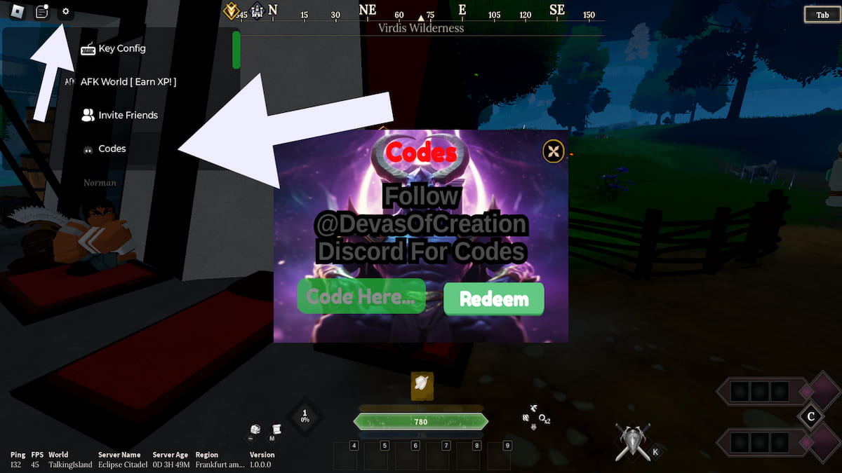 Devas of Creation Codes (March 2025) [XMAS UPD] - The Escapist