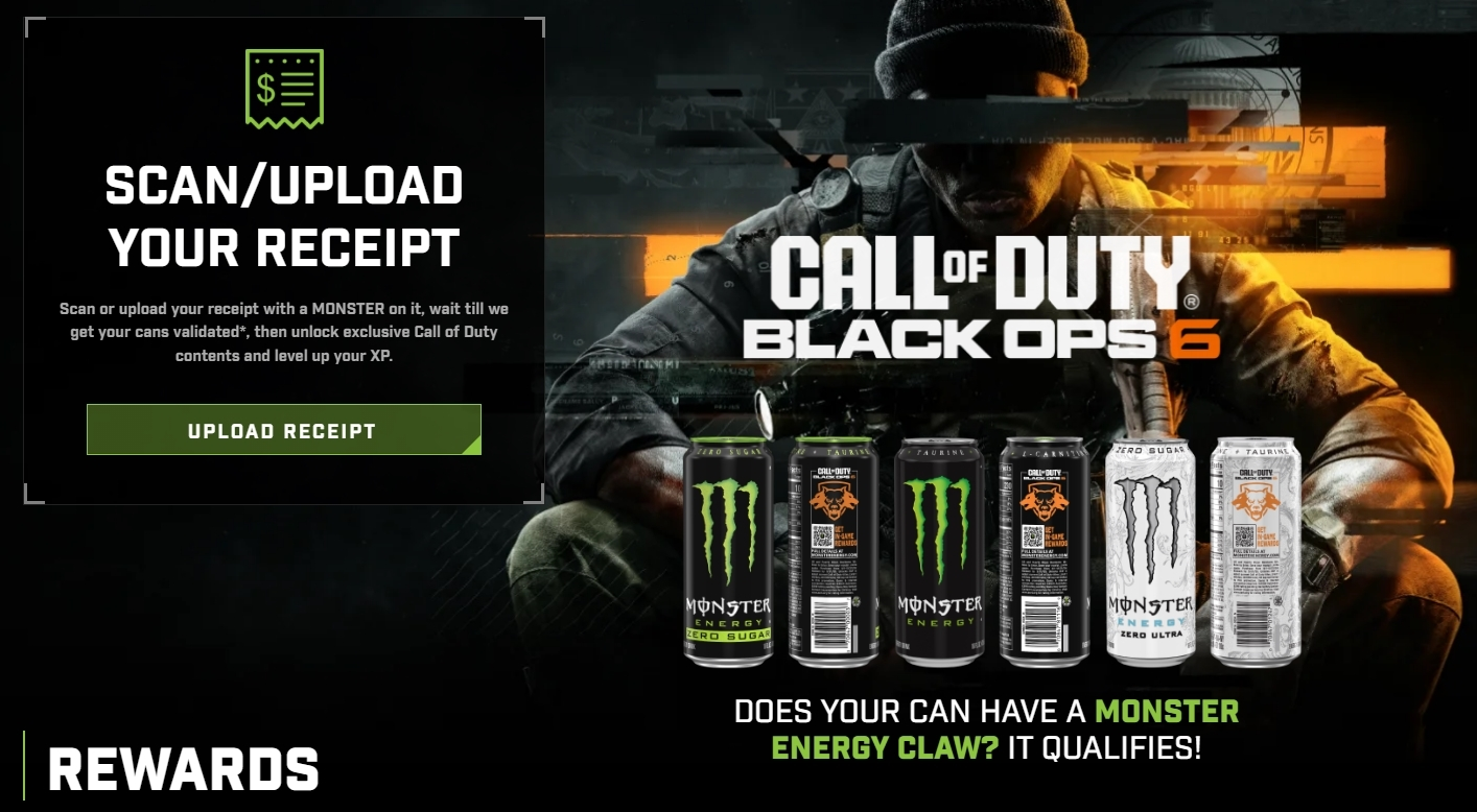 How To Redeem Monster Energy Double XP in BO6 - The Escapist