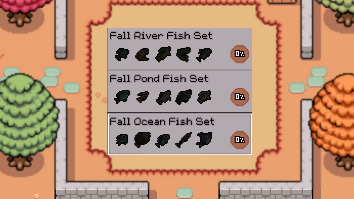 How To Get All Fall River, Pond, & Ocean Fish Sets in Fields of Mistria