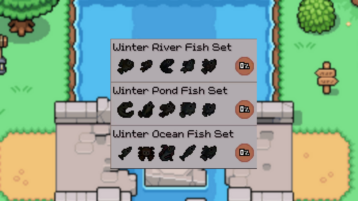 How To Get All Winter River, Pond, & Ocean Fish Sets in Fields of Mistria