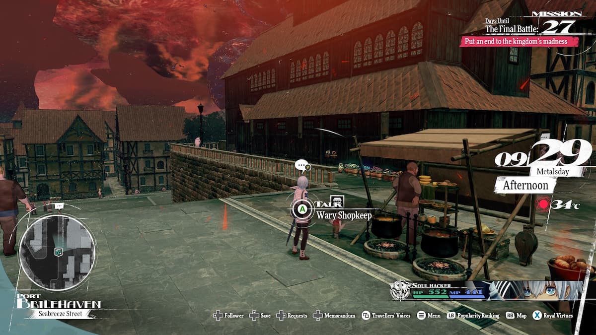 What Is the Secret of the Brilehaven Stall in Metaphor ReFantazio?