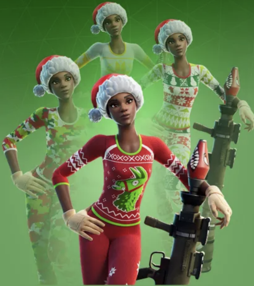 All Fortnite Christmas Skins Ever Released, In Order