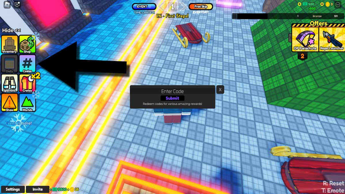 Rope Swing Obby Codes (January 2025) - The Escapist