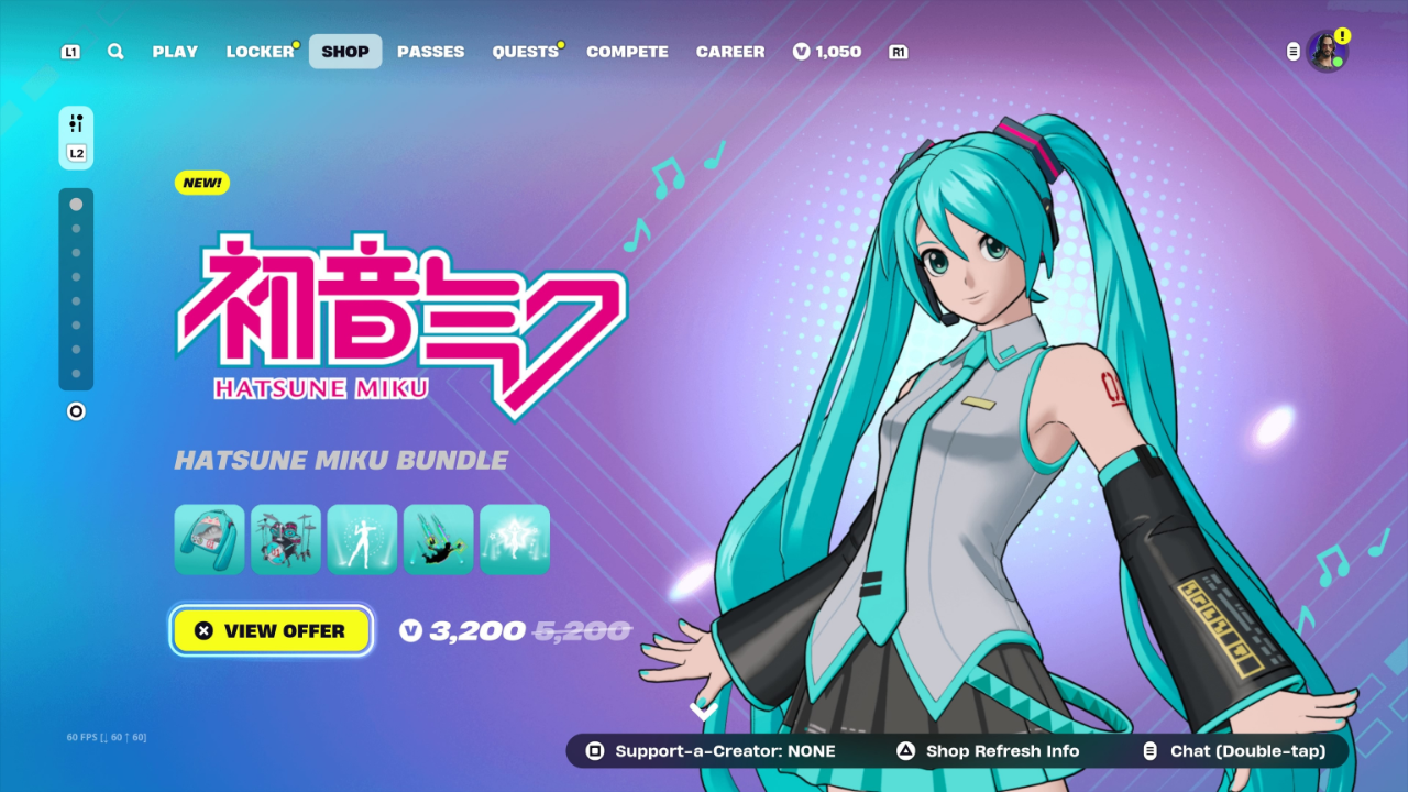 How To Get the Hatsune Miku Skins in Fortnite