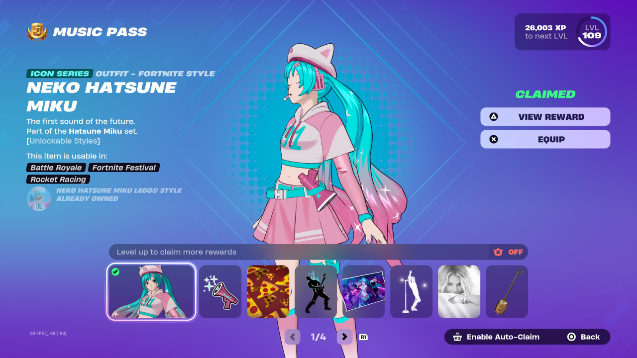 How To Get the Hatsune Miku Skins in Fortnite
