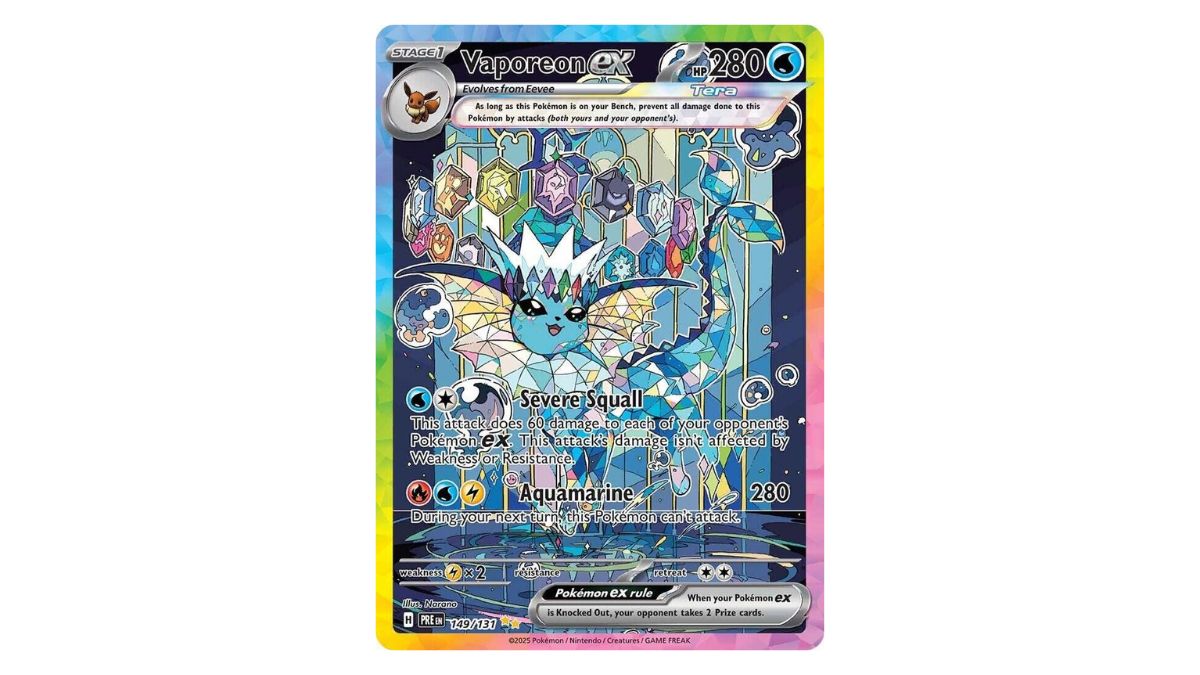 The 10 Most Valuable Chase Cards in Pokemon TCG Prismatic Evolution