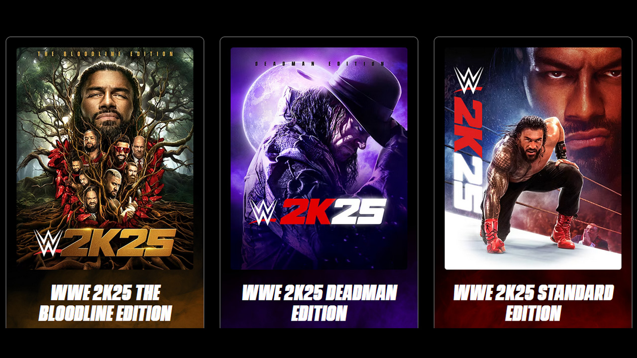 All 3 WWE 2K25 Editions and Unique Bonus Features