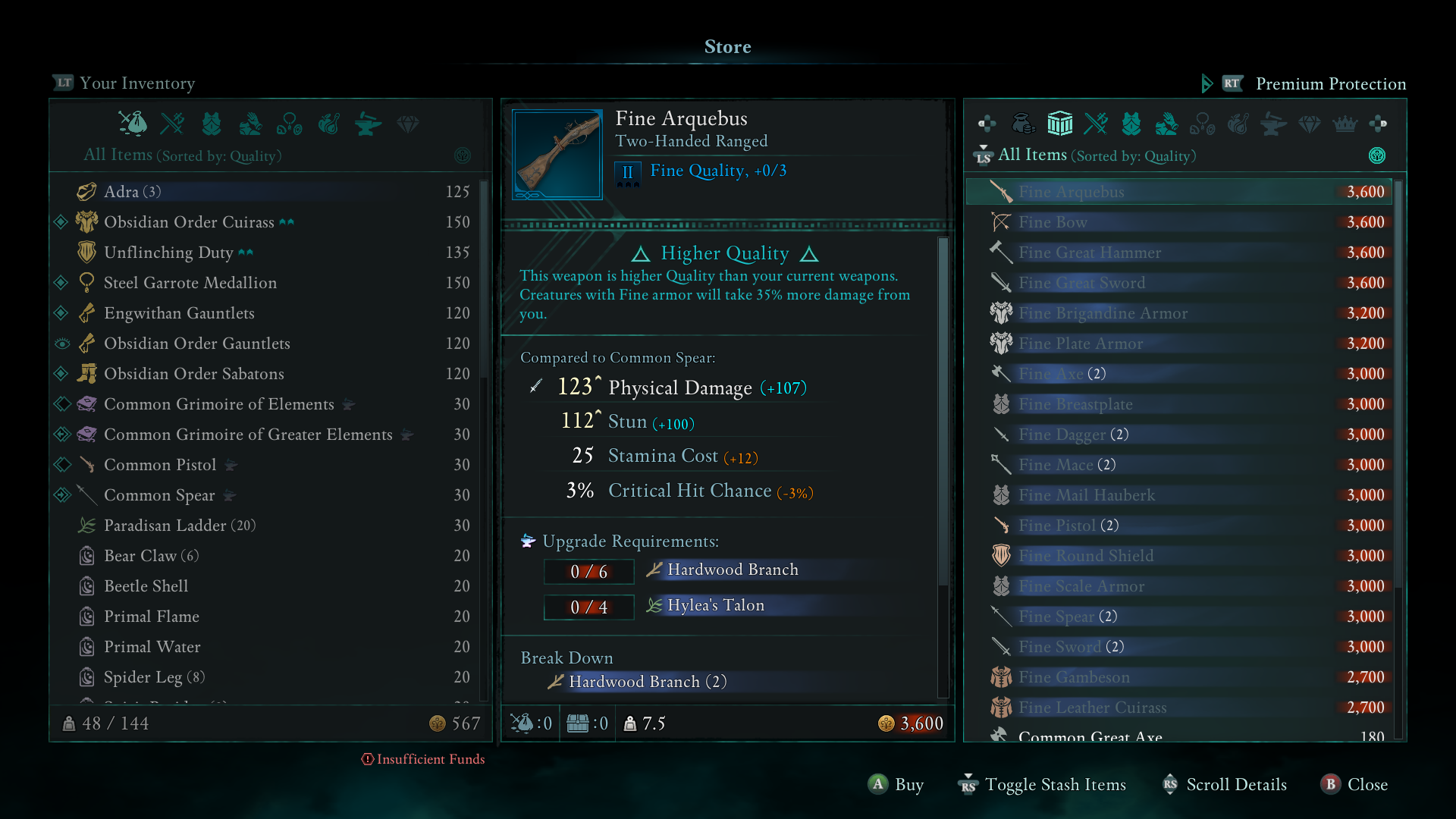 How to Get Tier II/Fine Weapons and Armor in Avowed
