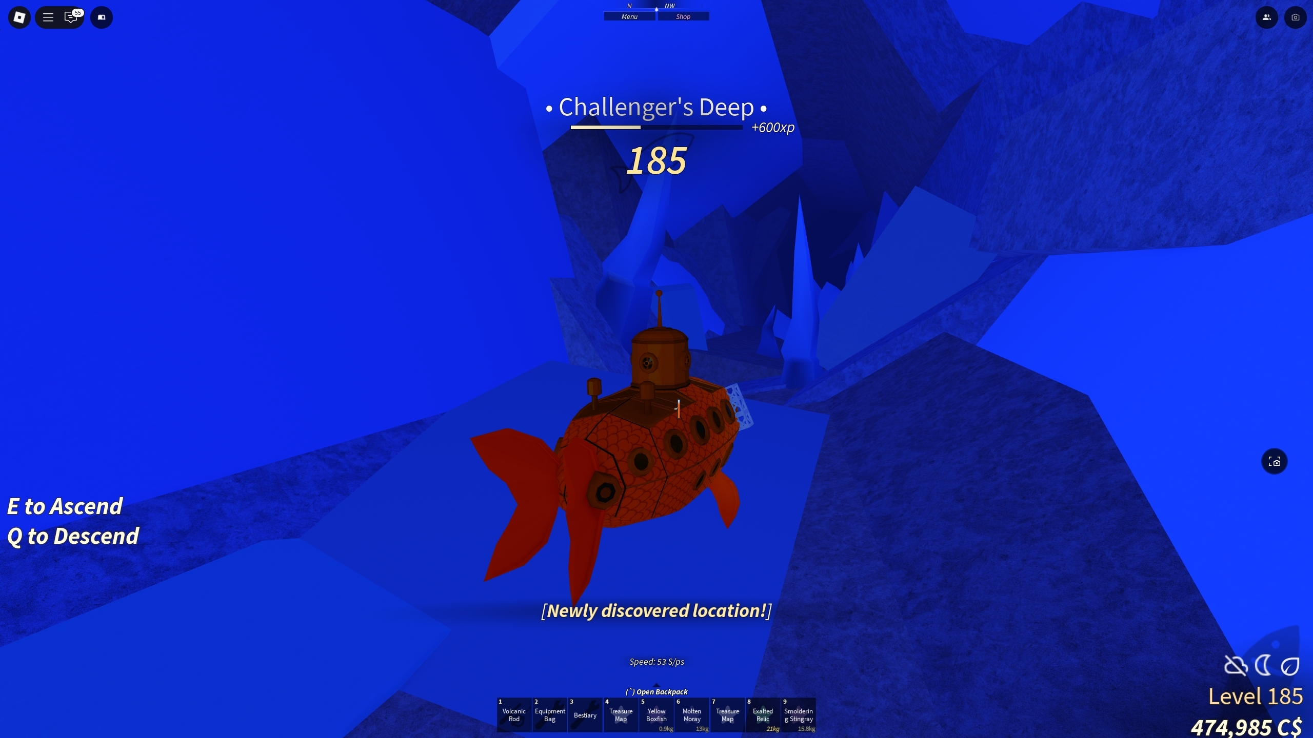 How to Get The Glimmerfin Suit in Fisch - The Escapist