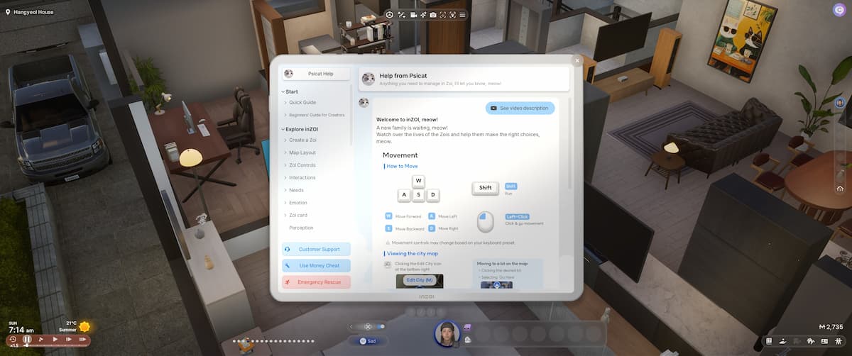 How to Use the Money Cheat in inZOI
