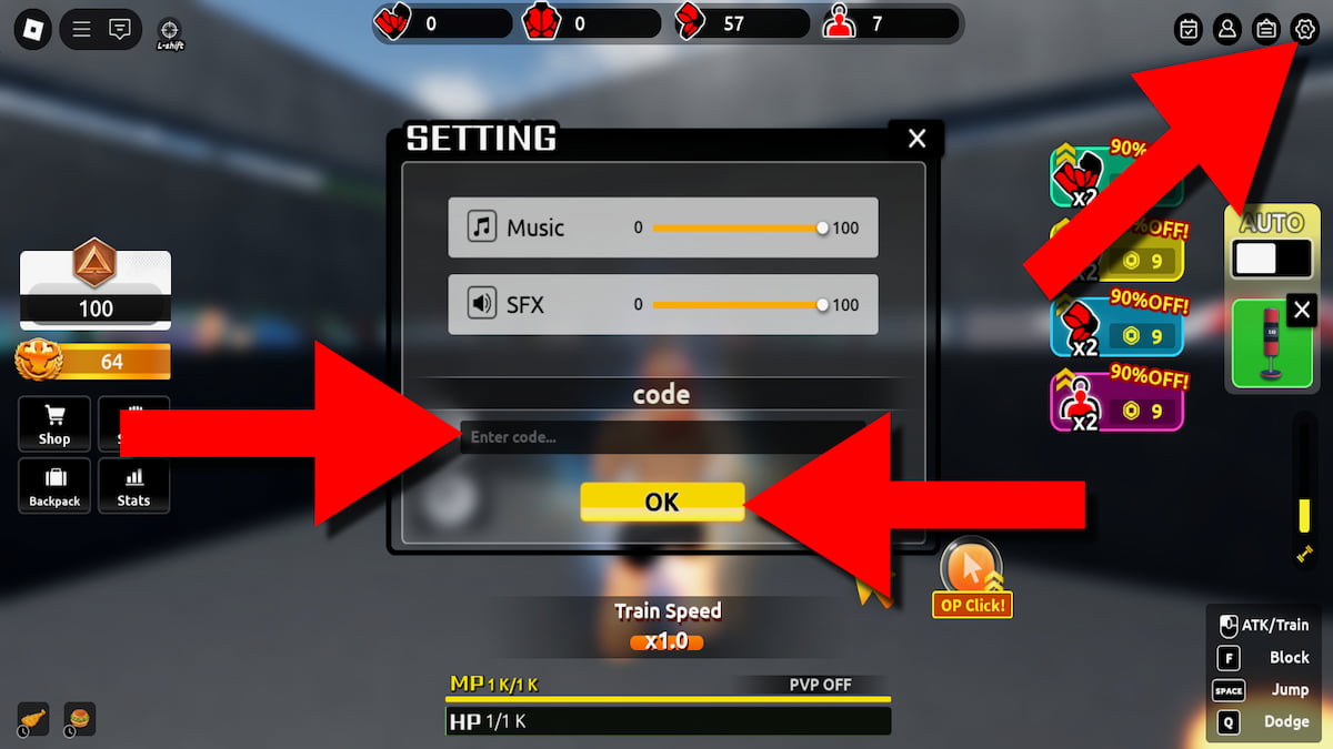 Train to Fight Codes (May 2025) - The Escapist