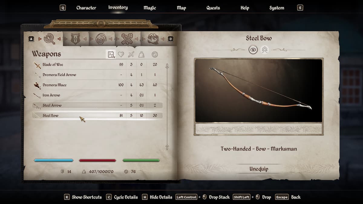 Best Bows in The Elder Scrolls Oblivion Remastered - The Escapist
