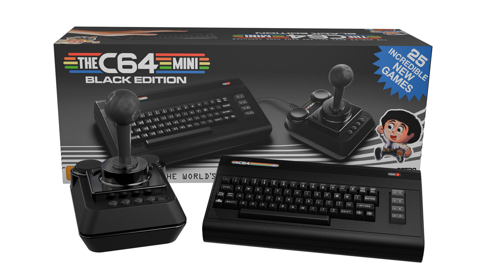Here comes the C64 Mini - Black Edition - for when there aren't enough ...