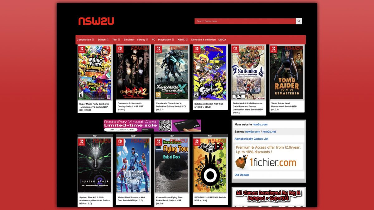 Nintendo Switch piracy haven (mostly) nuked offline by FBI - The Escapist