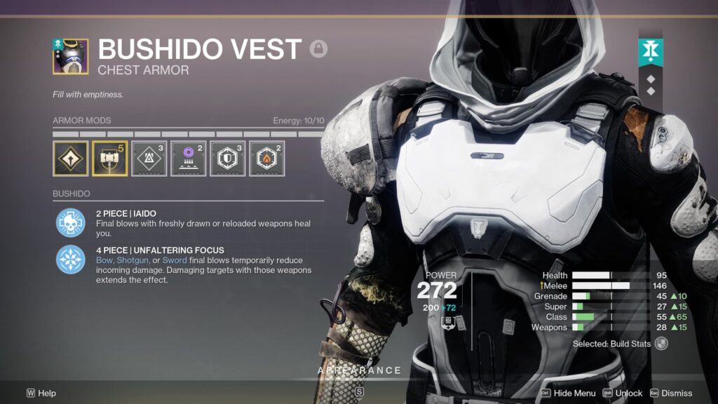 The best Destiny 2 Hunter build for The Edge of Fate