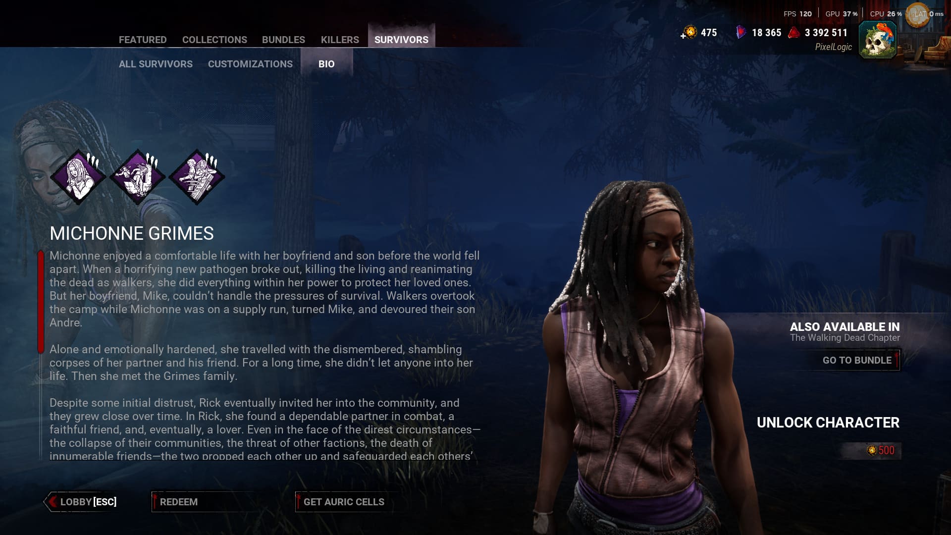 Dead By Daylight The Walking Dead Chapter character and perk analysis ...
