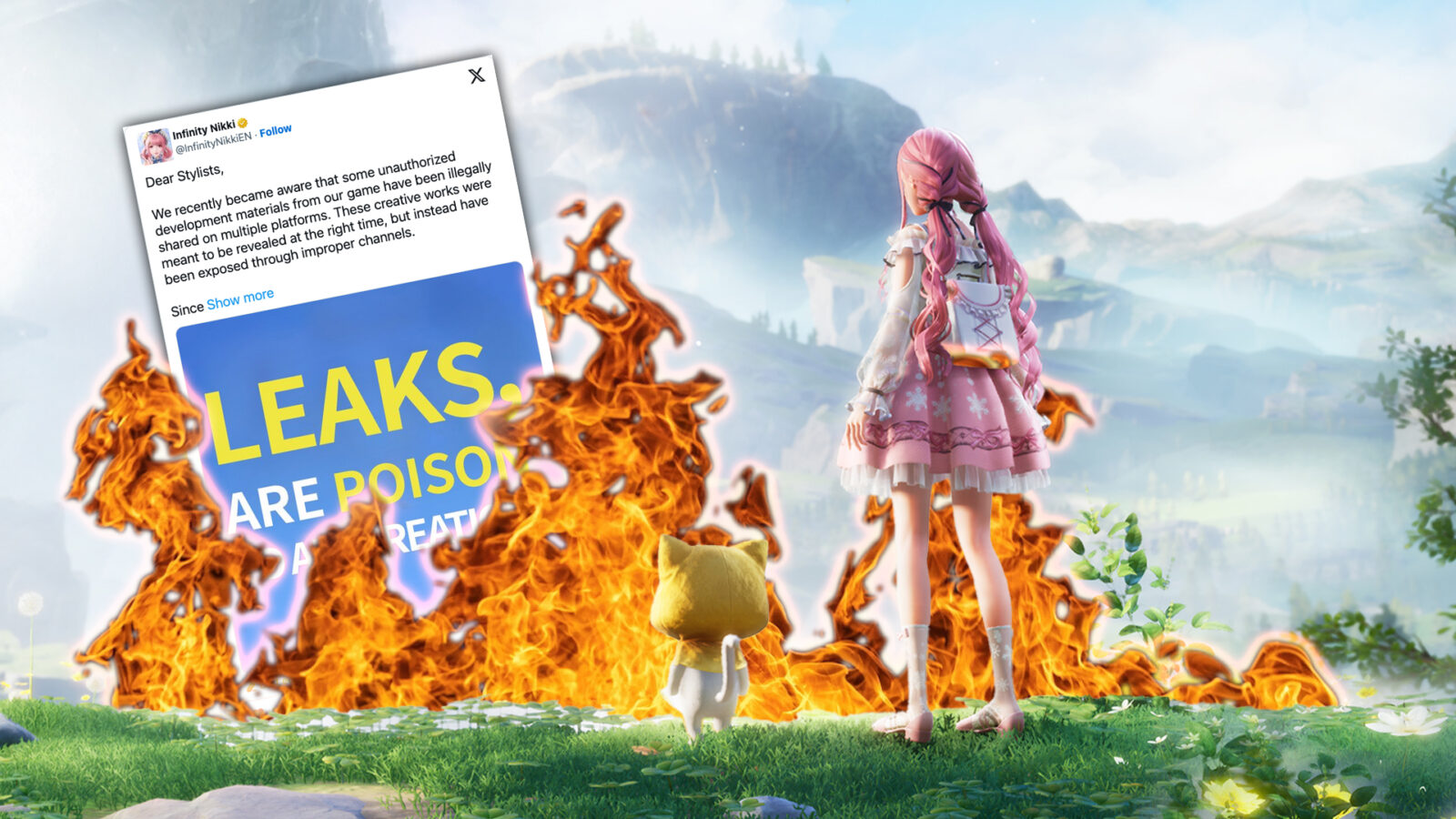 Infinity Nikki devs label leaks "poison" and are swiftly lampooned by fans - The Escapist