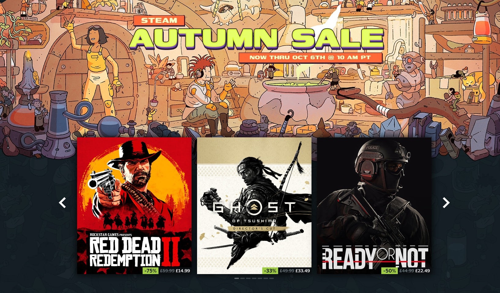 Steam Autumn Sale - what to buy beyond the obvious - The Escapist