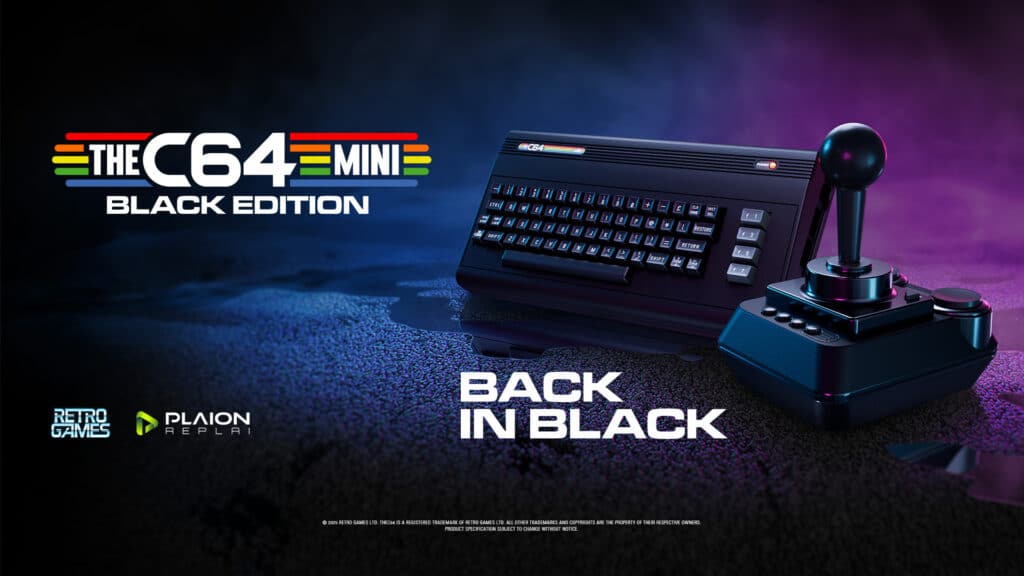 The C64 Mini Black Edition Launches - Woohoo! - The Escapist
