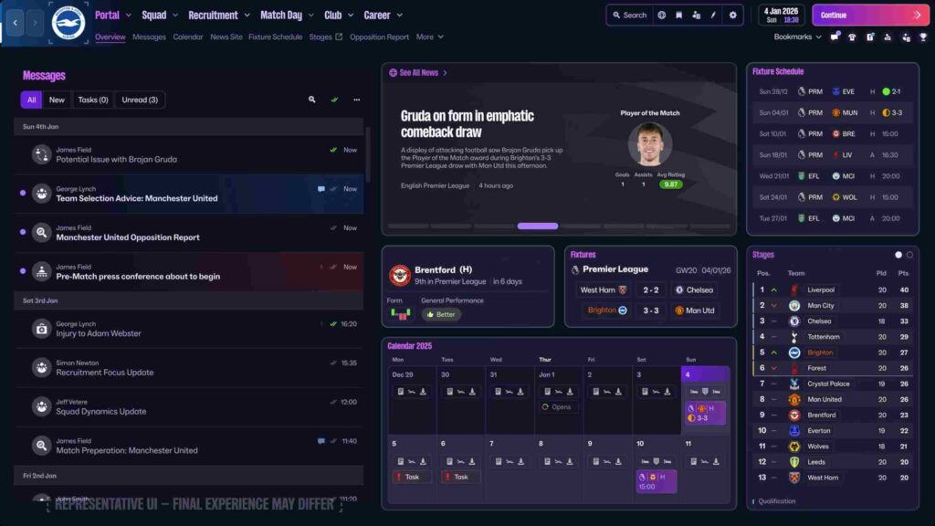 Football Manager 26: Every new game feature explained - The Escapist