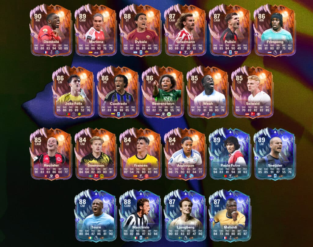 EA FC26's Ultimate Scream Team 2 comes out to play on this spooky night ...