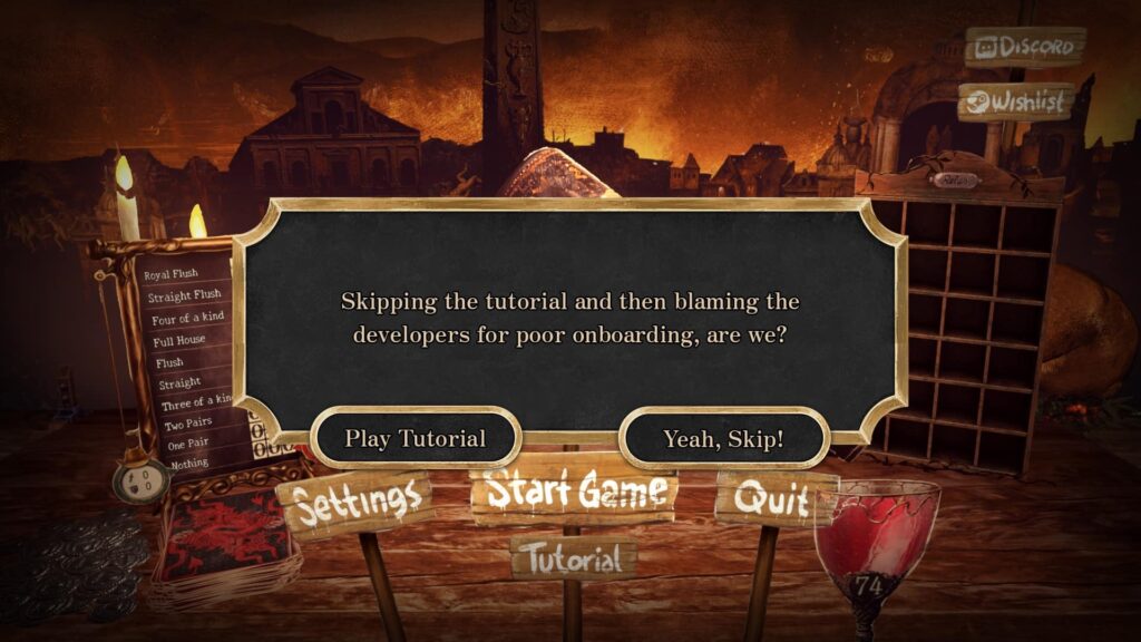 The Devil’s Due first impressions: Perilous poker